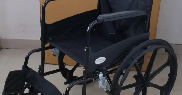 Premium Wheelchair Powder Coated Mag Wheel With Sefty Belt @5499