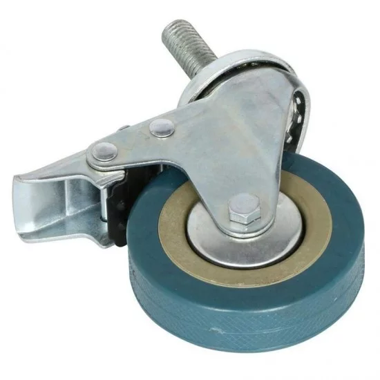 Commode Stool Wheel Caster With Brake : Caster Wheels : Heavy Duty ...
