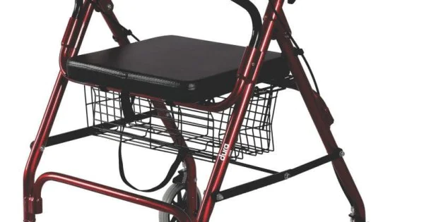 KARMA RT-60 ROLLATOR WALKER WITH SEAT @ RS 6351 LOW PRICE FOLDABLE ...